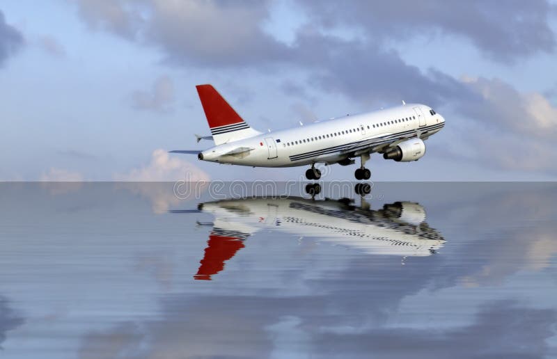 Civil Aircraft stock photo. Image of civil, control, aviation - 1621964