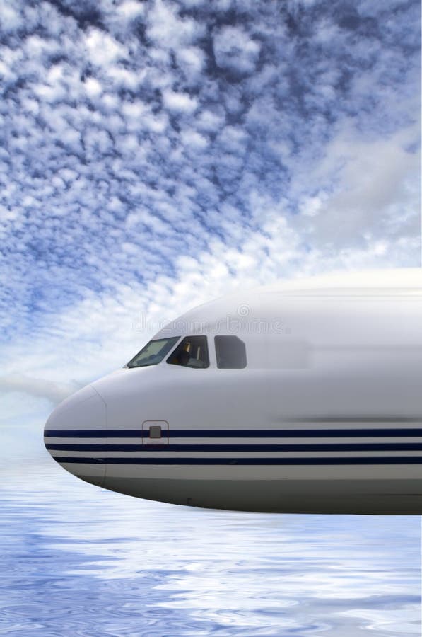 Civil Aircraft stock image. Image of flight, travelling - 2428817