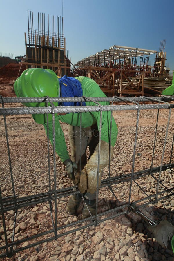 Civil construction editorial image. Image of iron, wire - 75217355