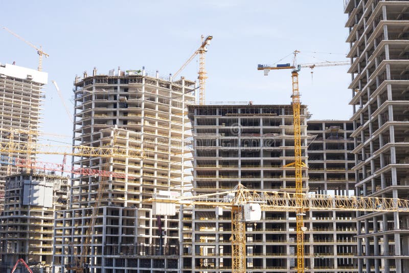 Civil Engineer on Construction Building Background. Evolution ...