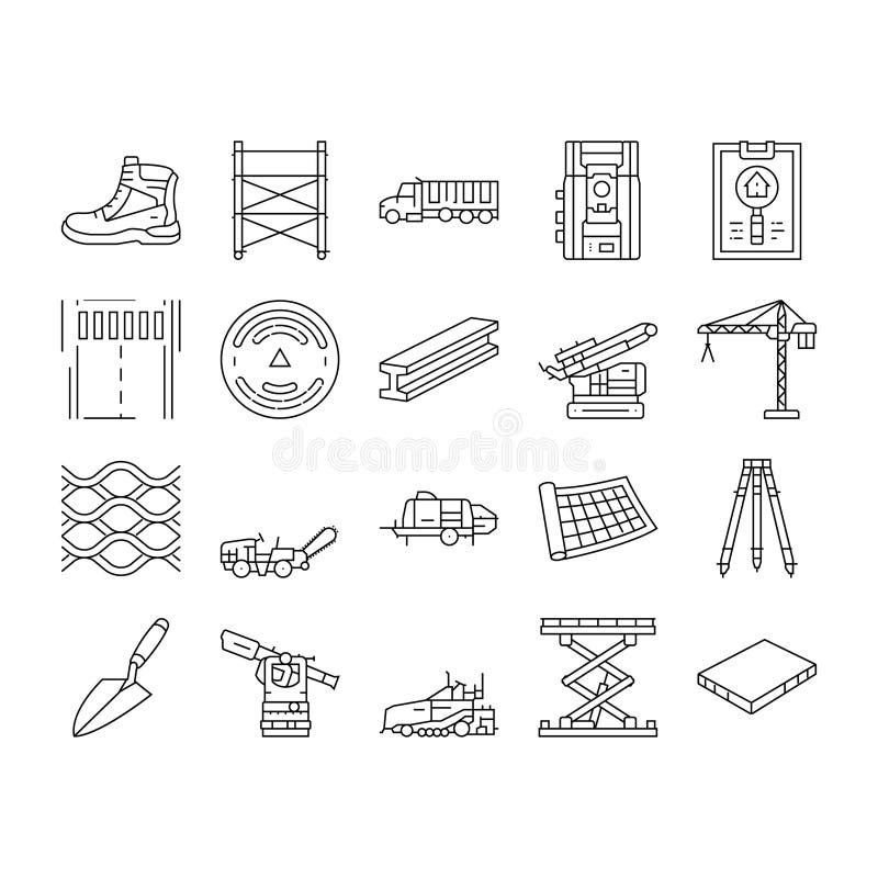 Civil Building Engineering Logo Design Template Stock Illustration ...