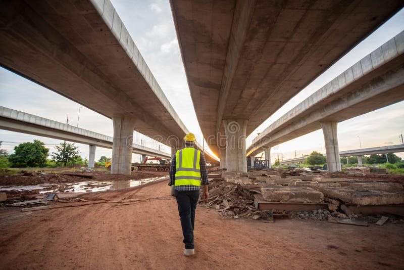 Asian Engineering Inspected the Structure Road Construction Work at ...