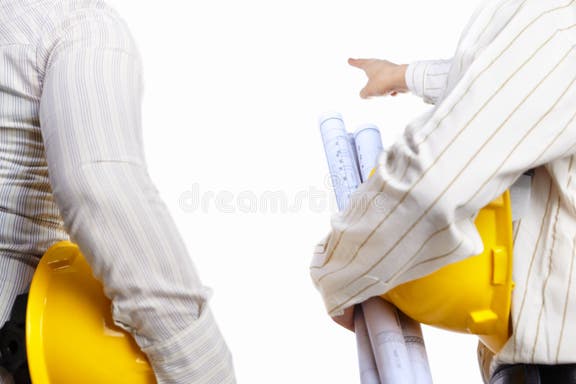 Civil engineer and partner stock image. Image of people - 21013099