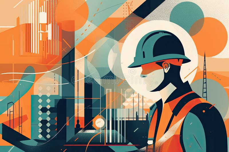 Civil Engineer Working on a Large-scale Infrastructure Project, Such As ...