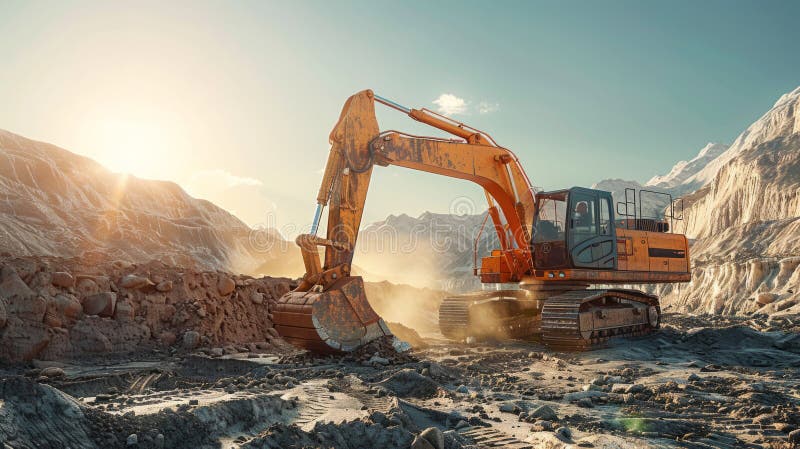 Civil Engineering Construction, a Dynamic View of Earthworks on a Vast ...