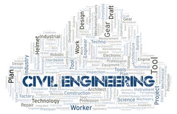 Civil Engineering Word Cloud Concept Stock Illustrations – 14 Civil ...