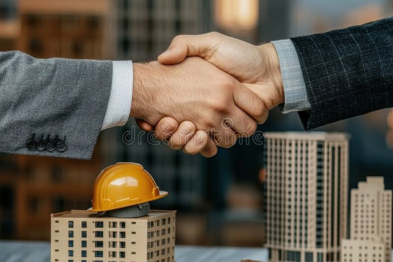 Civil Engineers and Project Managers Exchanging Ideas in Construction ...