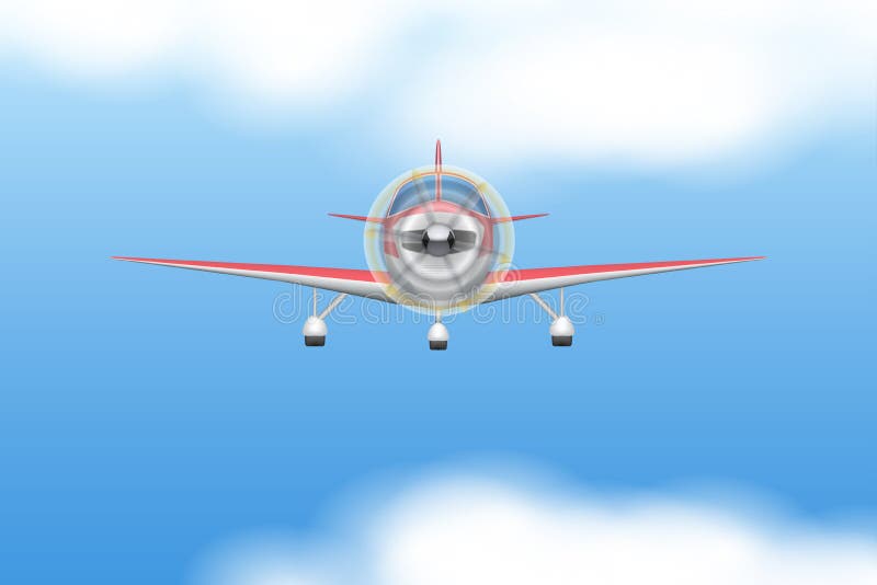 Civil Aircraft airplane stock vector. Illustration of aviation - 60846159