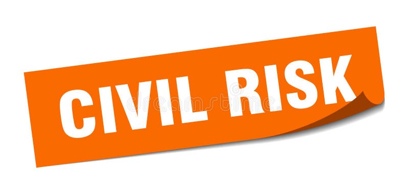 Risk Sticker. Risk Square Sign Stock Vector - Illustration of sticker ...