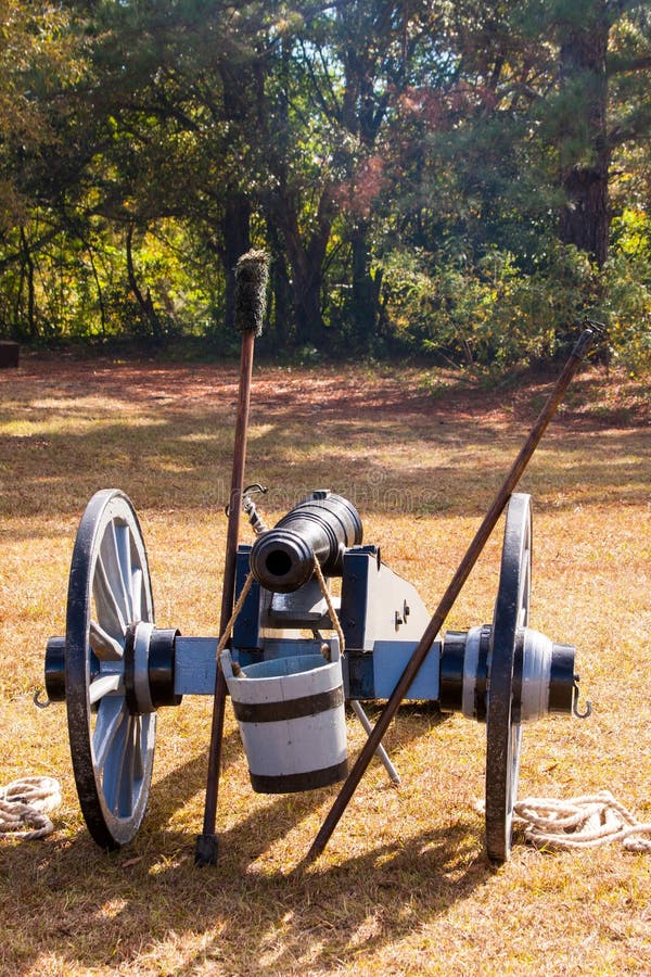 Civil War Cannon stock image. Image of battlefield, civil - 36942441