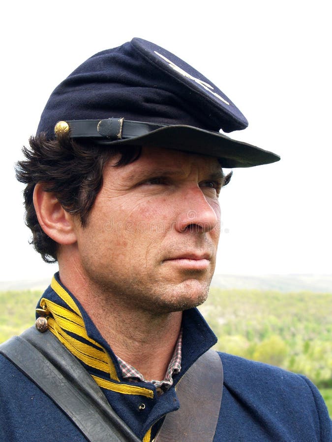 Civil War Hero stock image. Image of yankee, portrait - 46258077