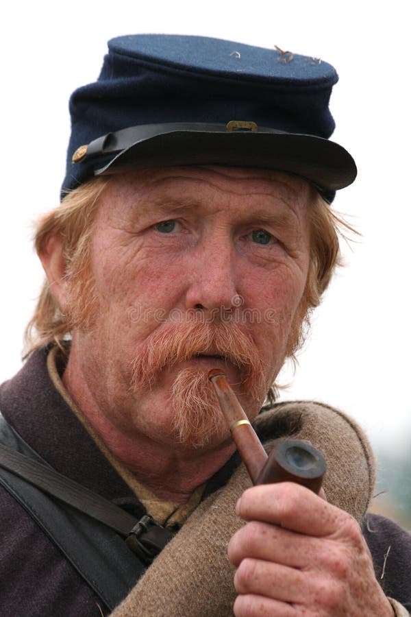 Civil War Reenactor editorial stock image. Image of civil - 20852334