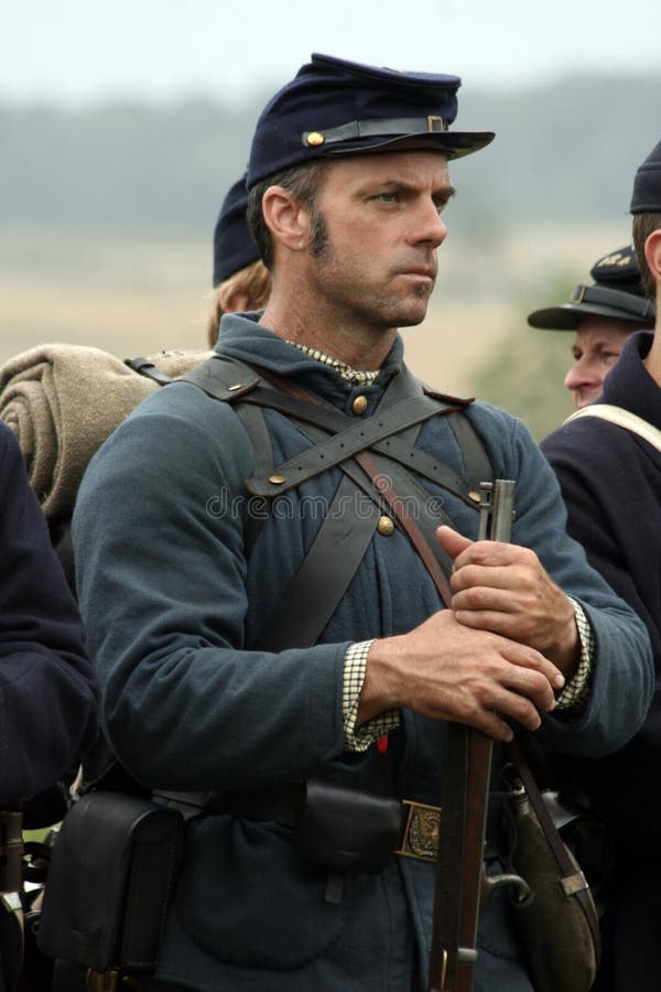 Civil War Reenactor editorial photography. Image of gettysburg - 20853002