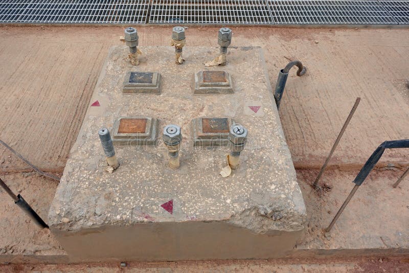 Civil work stock image. Image of ground, pillar, industry - 96302775