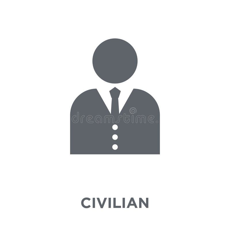 Civilian Icon. Trendy Civilian Logo Concept on White Background Stock ...
