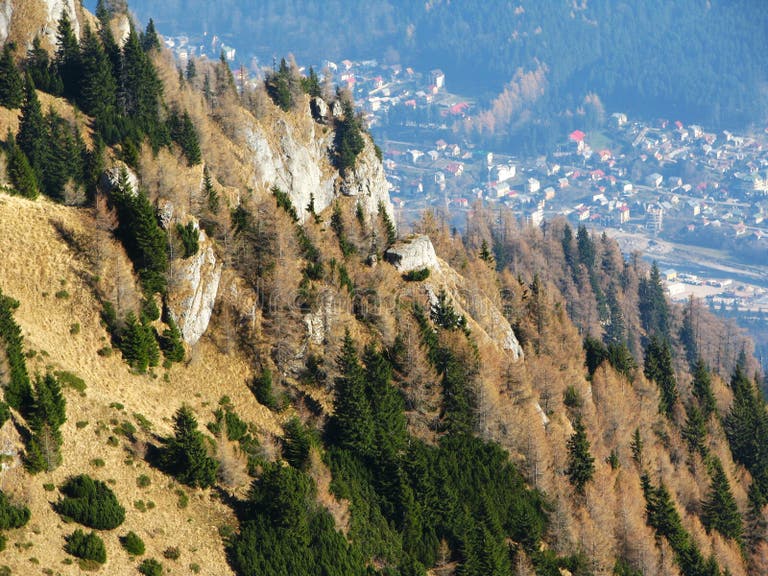 Nature vs civilization stock photo. Image of romania - 30247320