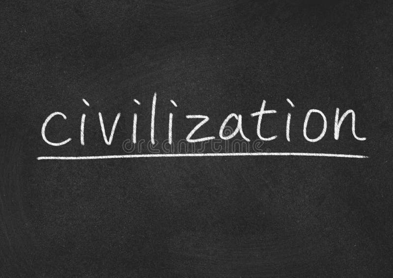 Civilization stock photo. Image of blackboard, chalkboard - 164177750
