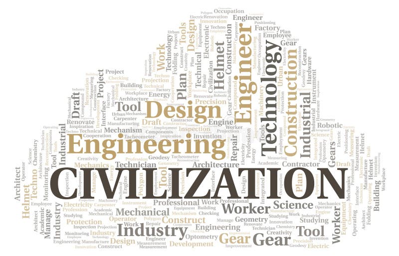 Civilization word cloud stock vector. Illustration of revolution ...