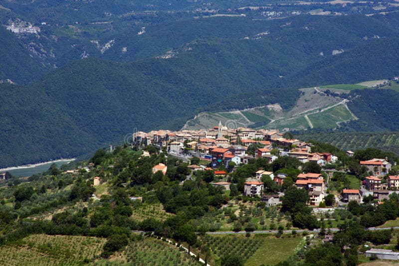 Civitella del Lago stock photo. Image of umbria, hill - 10463122