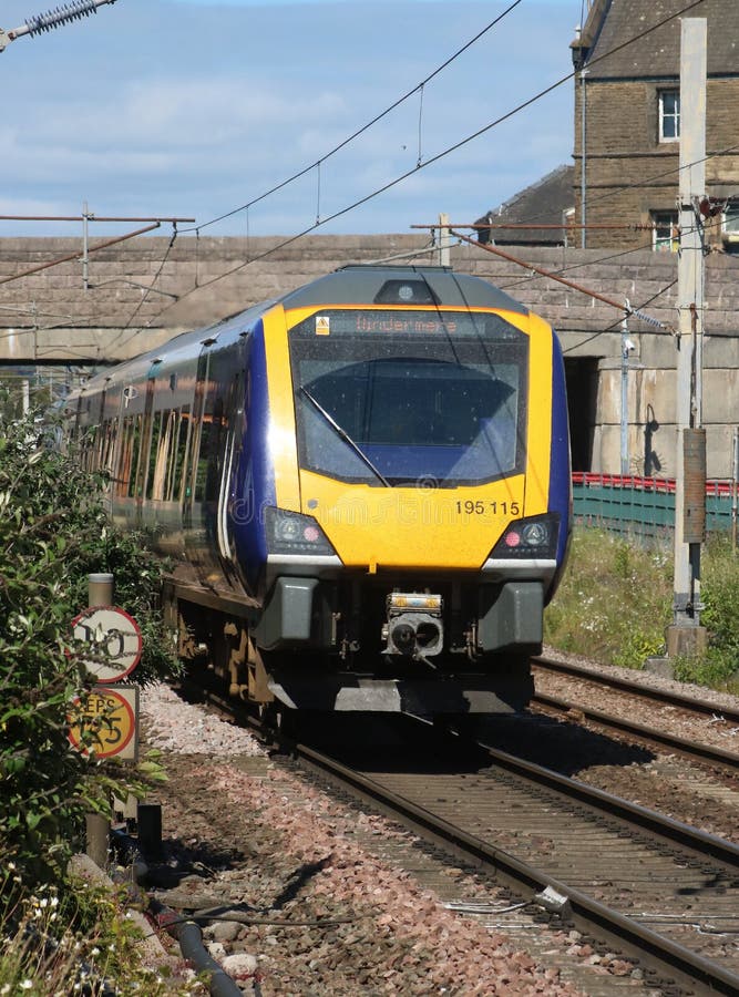 Civity Dmu Train, West Coast Main Line, Carnforth Editorial Stock Image ...