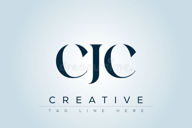 CJC abstract letter logo stock vector. Illustration of logo - 363286862