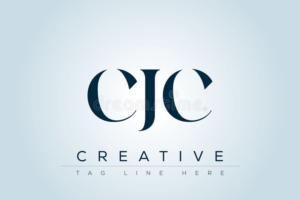 CJC abstract letter logo stock vector. Illustration of logo - 363286862