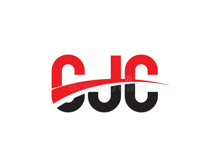 CJC Letter Initial Logo Design Vector Illustration Stock Vector ...
