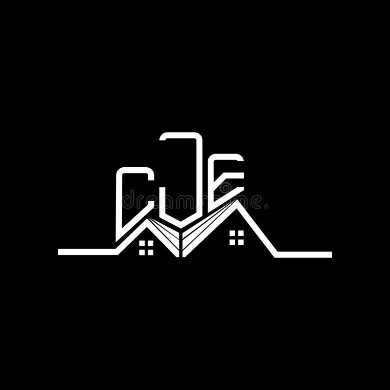 CJE Real State Logo Design, CJE Simple and Modern Logo. Stock Vector ...