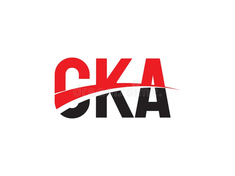 CKA Letter Initial Logo Design Vector Illustration Stock Vector ...