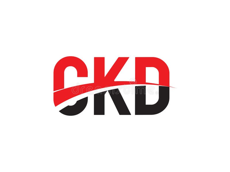 CKD Letter Initial Logo Design Vector Illustration Stock Vector ...