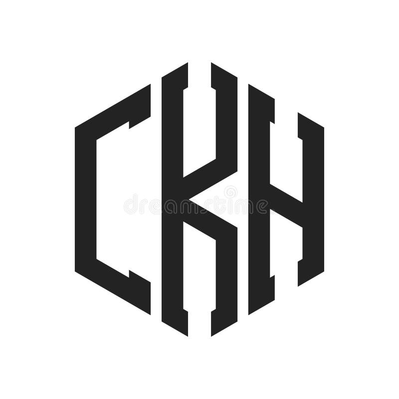 CKH Logo Design. Initial Letter CKH Monogram Logo Using Hexagon Shape ...