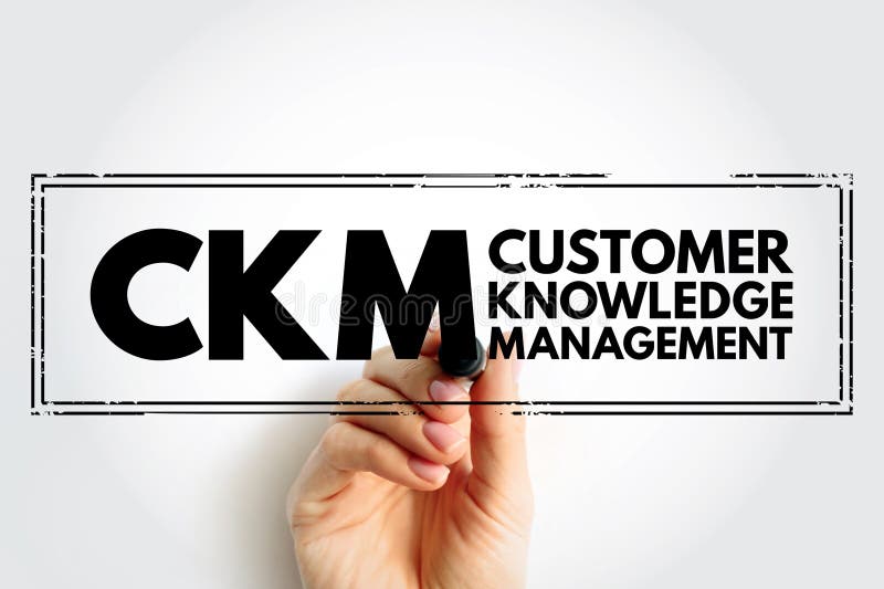 CKM Customer Knowledge Management - Emerges As a Crucial Element for ...