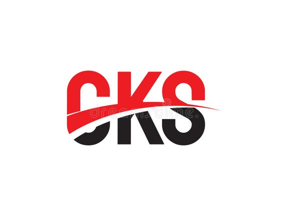 CKS Letter Initial Logo Design Vector Illustration Stock Vector ...