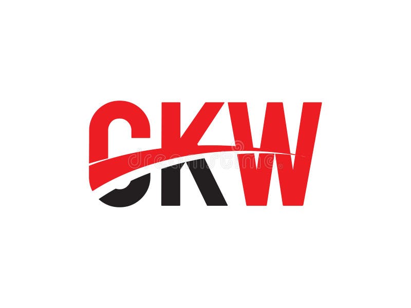 CKW Letter Initial Logo Design Vector Illustration Stock Vector ...