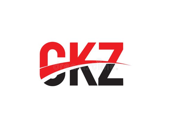 CKZ Letter Initial Logo Design Vector Illustration Stock Vector ...