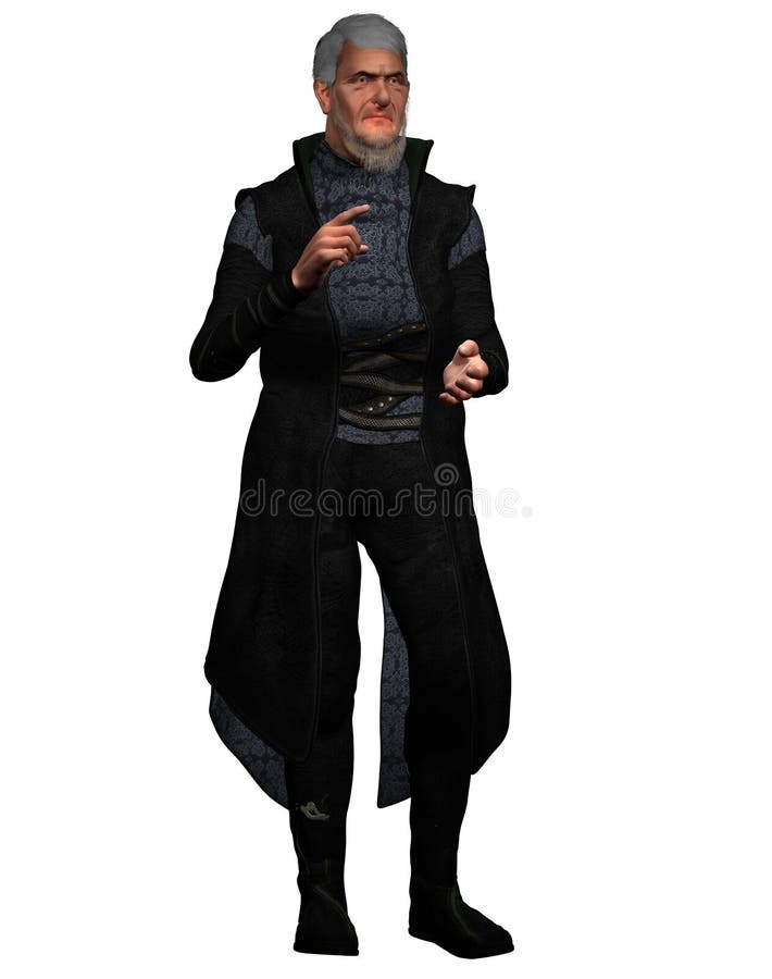 Clérigo rendido stock de ilustración. Ilustración de clero - 43469044
