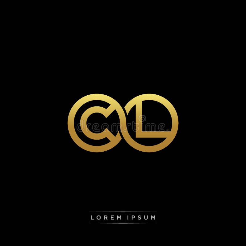 CL Initial Letter Linked Circle Capital Monogram Logo Modern Template ...