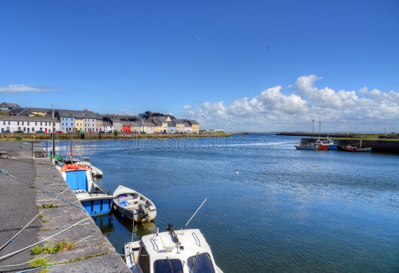 The Claddagh Galway in Galway, Ireland Stock Image - Image of nautical ...
