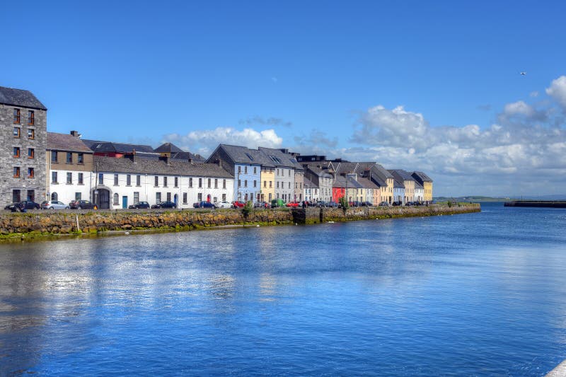 The Claddagh Galway in Galway, Ireland Stock Image - Image of north ...