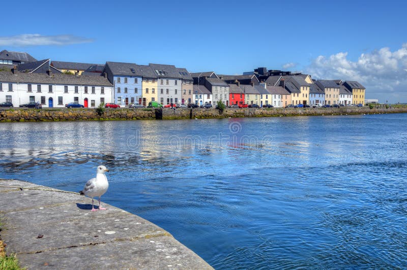 Claddagh Galway in Galway, Ireland Stock Photo - Image of building ...