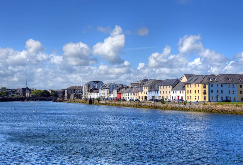 Claddagh Galway in Galway, Ireland Stock Photo - Image of town, summer ...