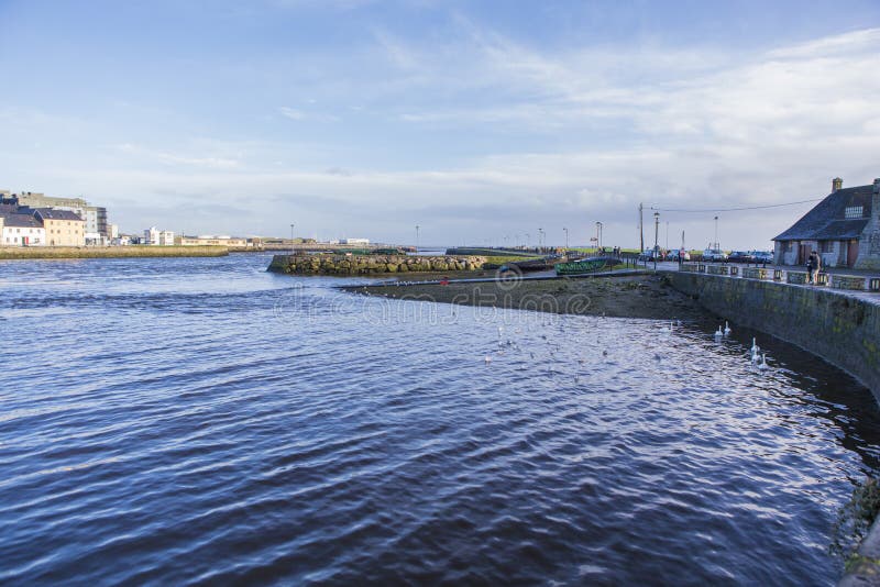 Visiting Galway Claddagh on a Clear Day Editorial Photography - Image ...