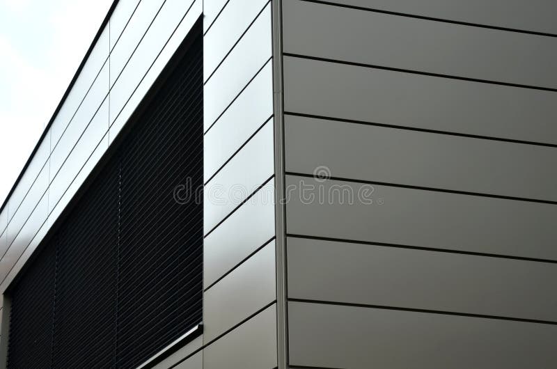 Cladding of a Building with a Expanded Metal Lattice Structure ...