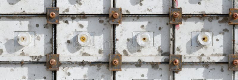 Detail of Cladding Fixings and Anchors on Grid Plan Showing Upper ...
