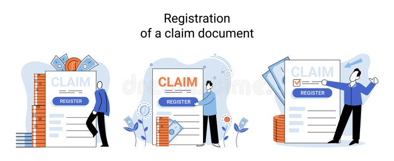 Insurance Claim Form. an Insurance Claim Form is Financial Map ...