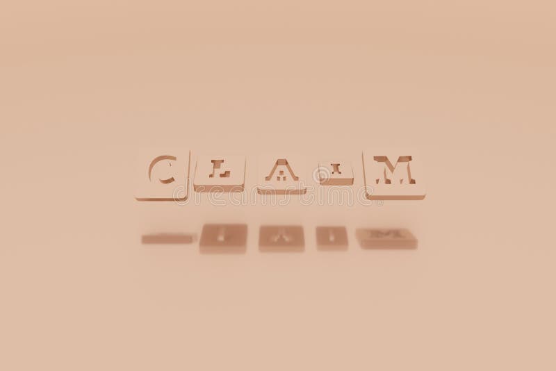 Claim, Finance Keyword. for Web Page, Graphic Design, Texture or ...