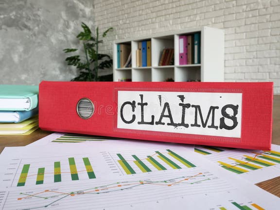 Claims Management is Shown Using the Text on the Folder Stock Photo ...
