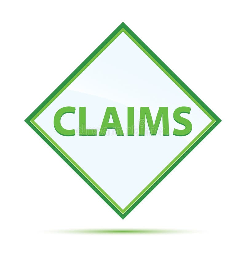 Claims Abstract Digital Banner Yellow Background Stock Illustration ...