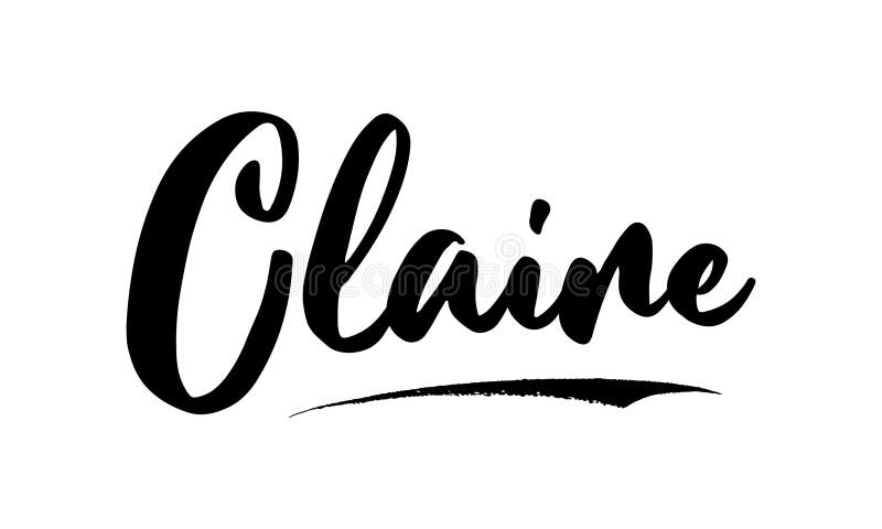 Claire Font Stock Illustrations – 13 Claire Font Stock Illustrations ...