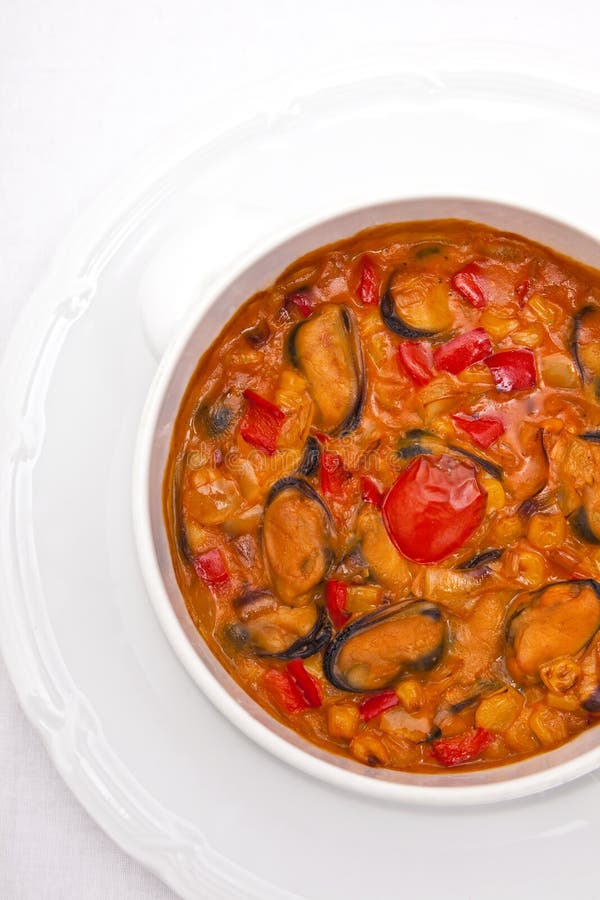 Chowder stock image. Image of chowder, stew, orange, dietary - 29201427